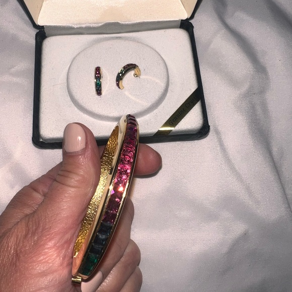 Jewelry | Elegant Gold And Multicolor Jewelry Set | Poshmark